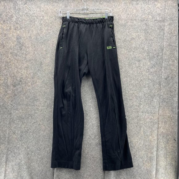 Hugo Boss | Pants | Hugo Boss Sweatpants Men Small Adult Black Green ...